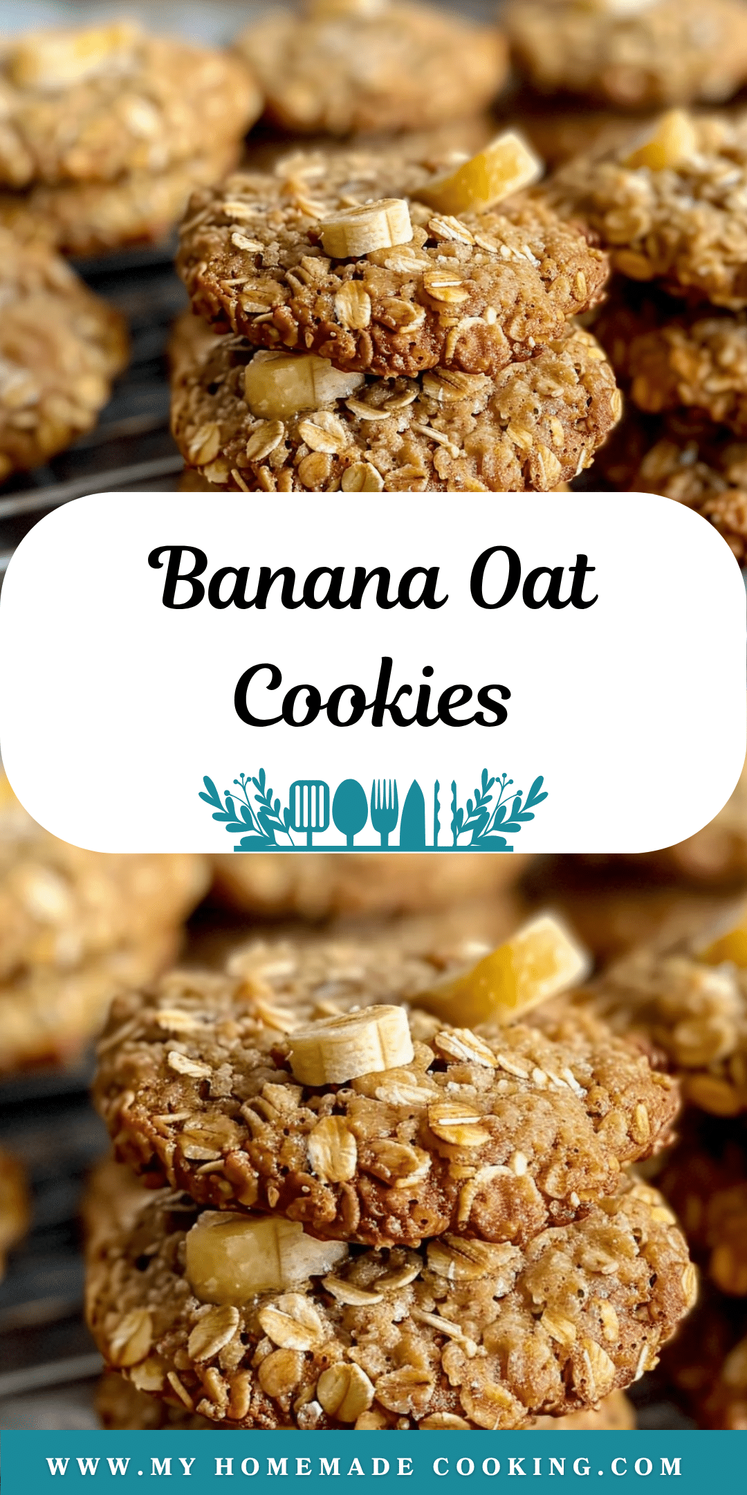 Banana Oat Cookies | My Homemade Cooking