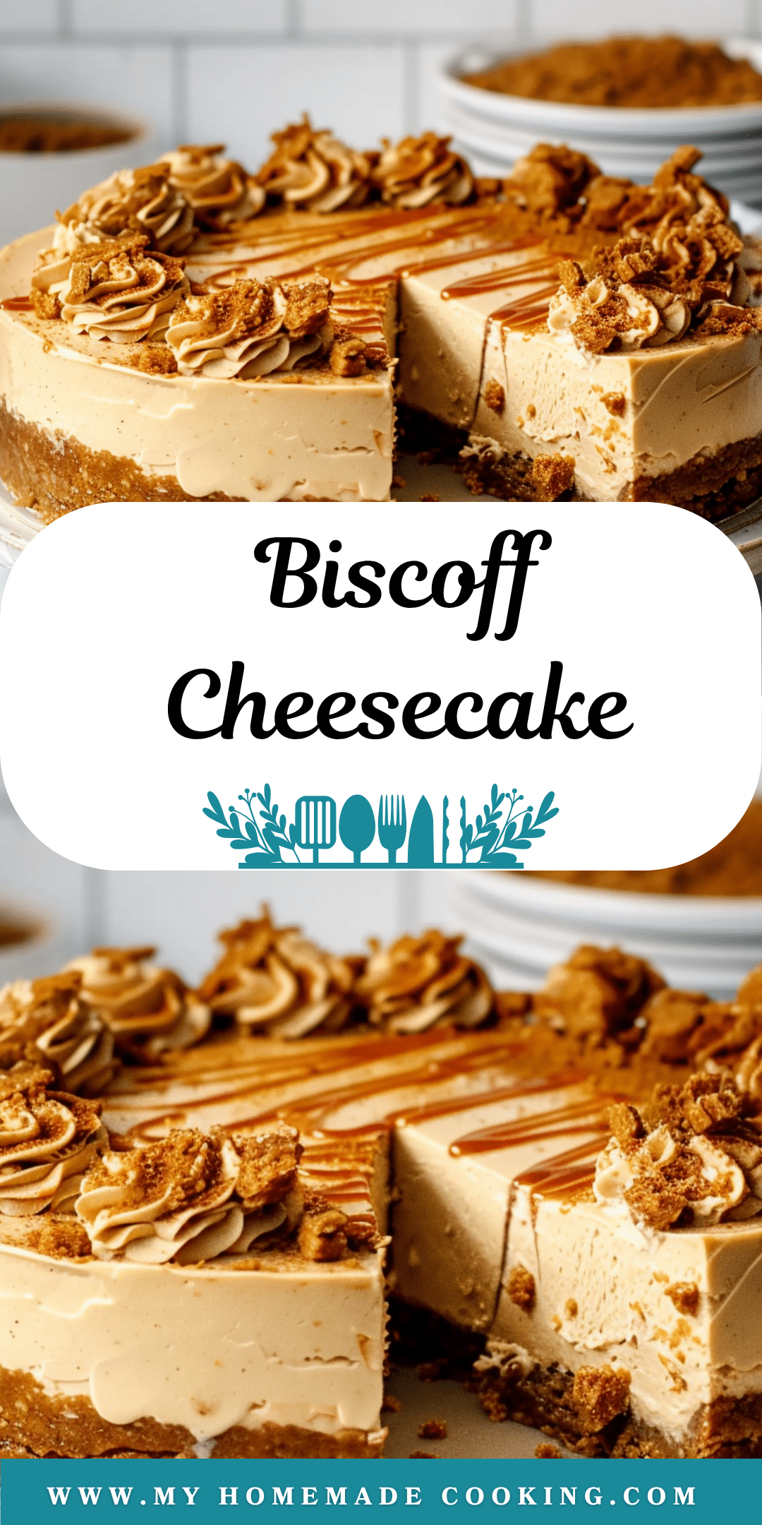 Biscoff Cheesecake | My Homemade Cooking