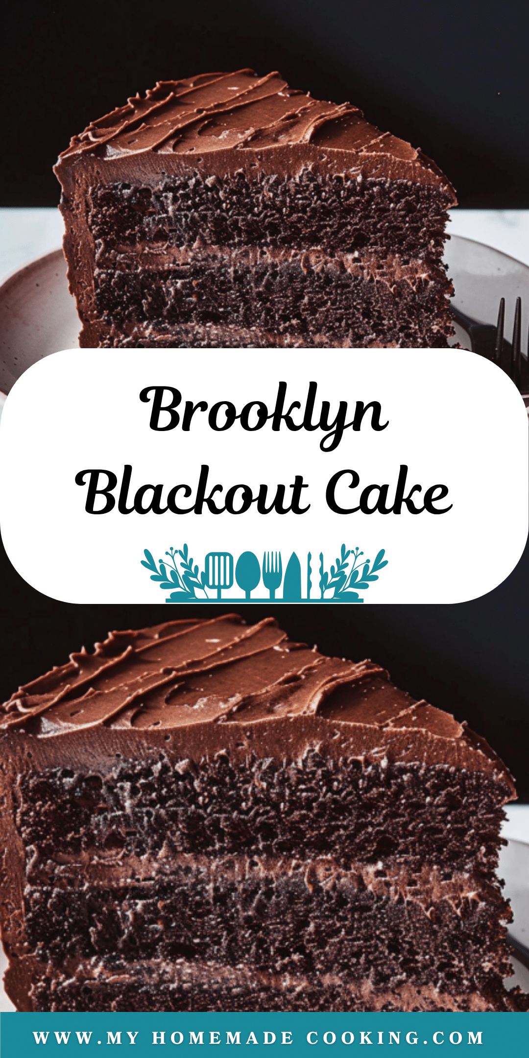 Brooklyn Blackout Cake | My Homemade Cooking