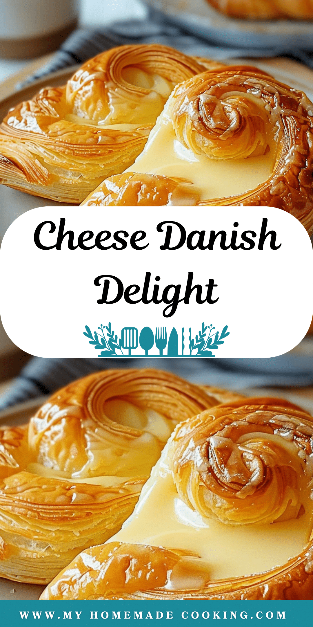 Cheese Danish Delight | My Homemade Cooking