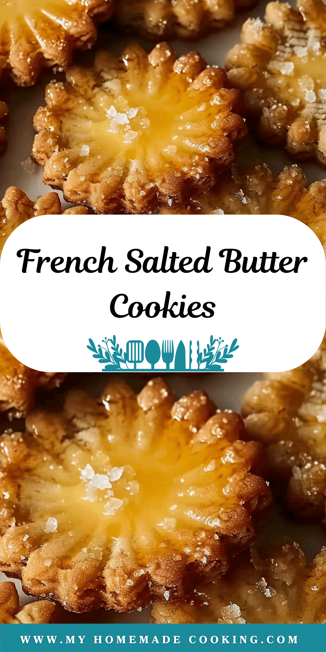 French Salted Butter Cookies | My Homemade Cooking