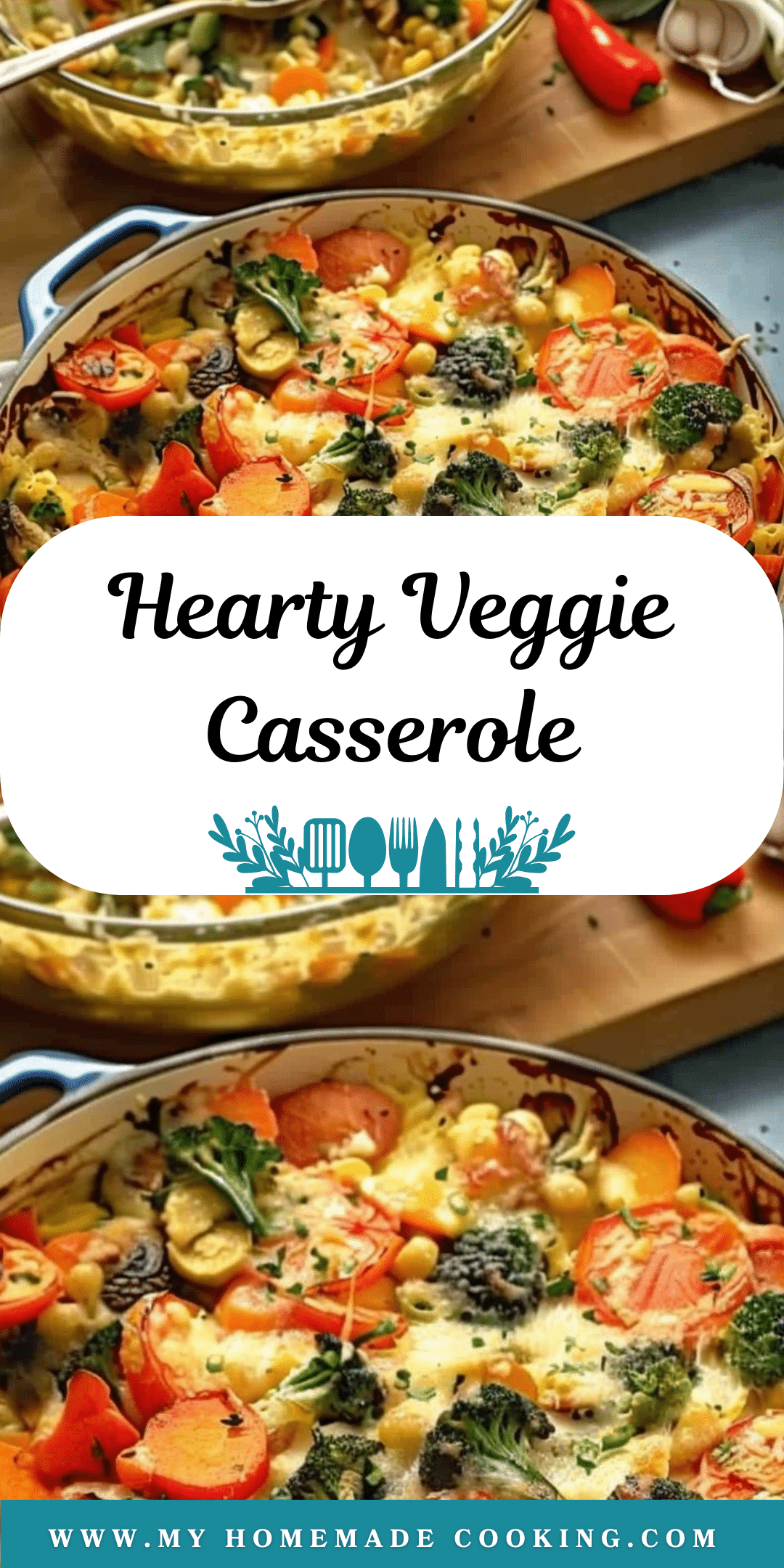Hearty Veggie Casserole | My Homemade Cooking