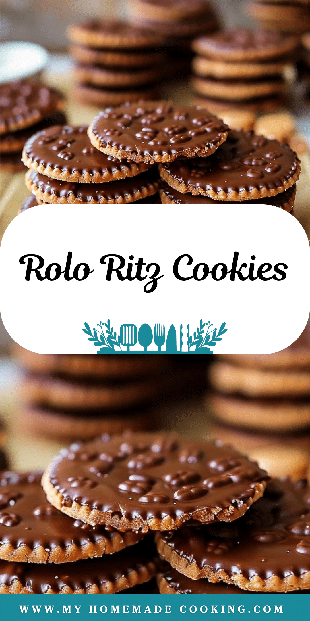 Rolo Ritz Cookies | My Homemade Cooking