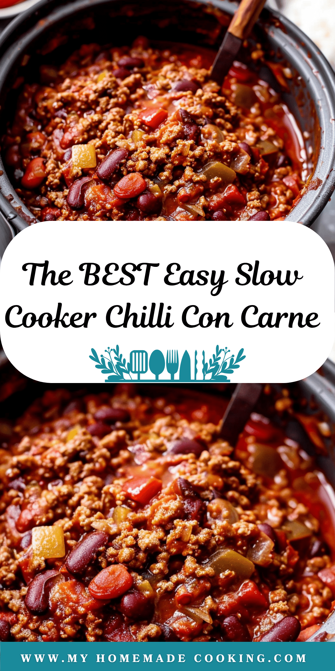 The BEST Easy Slow Cooker Chilli Con Carne | My Homemade Cooking