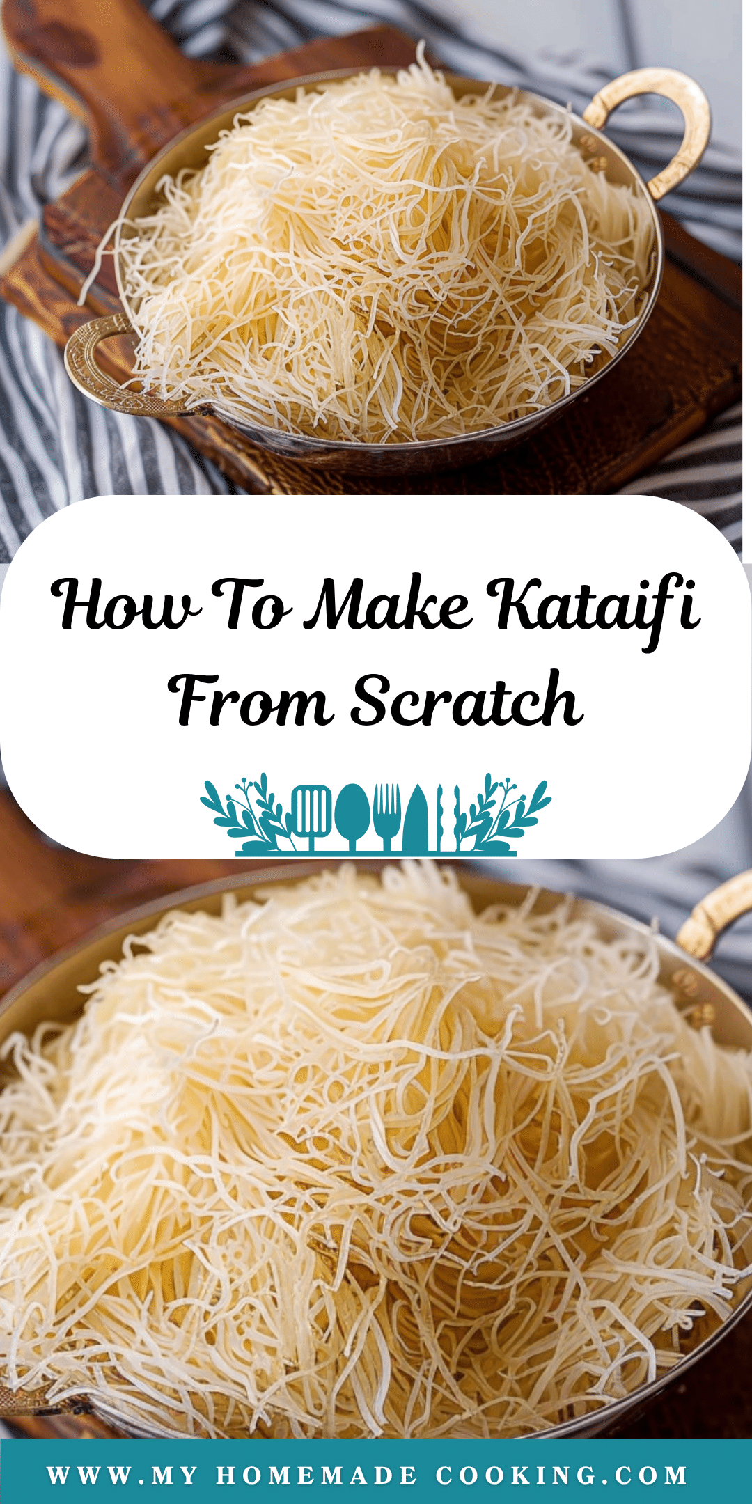 How To Make Kataifi From Scratch | My Homemade Cooking
