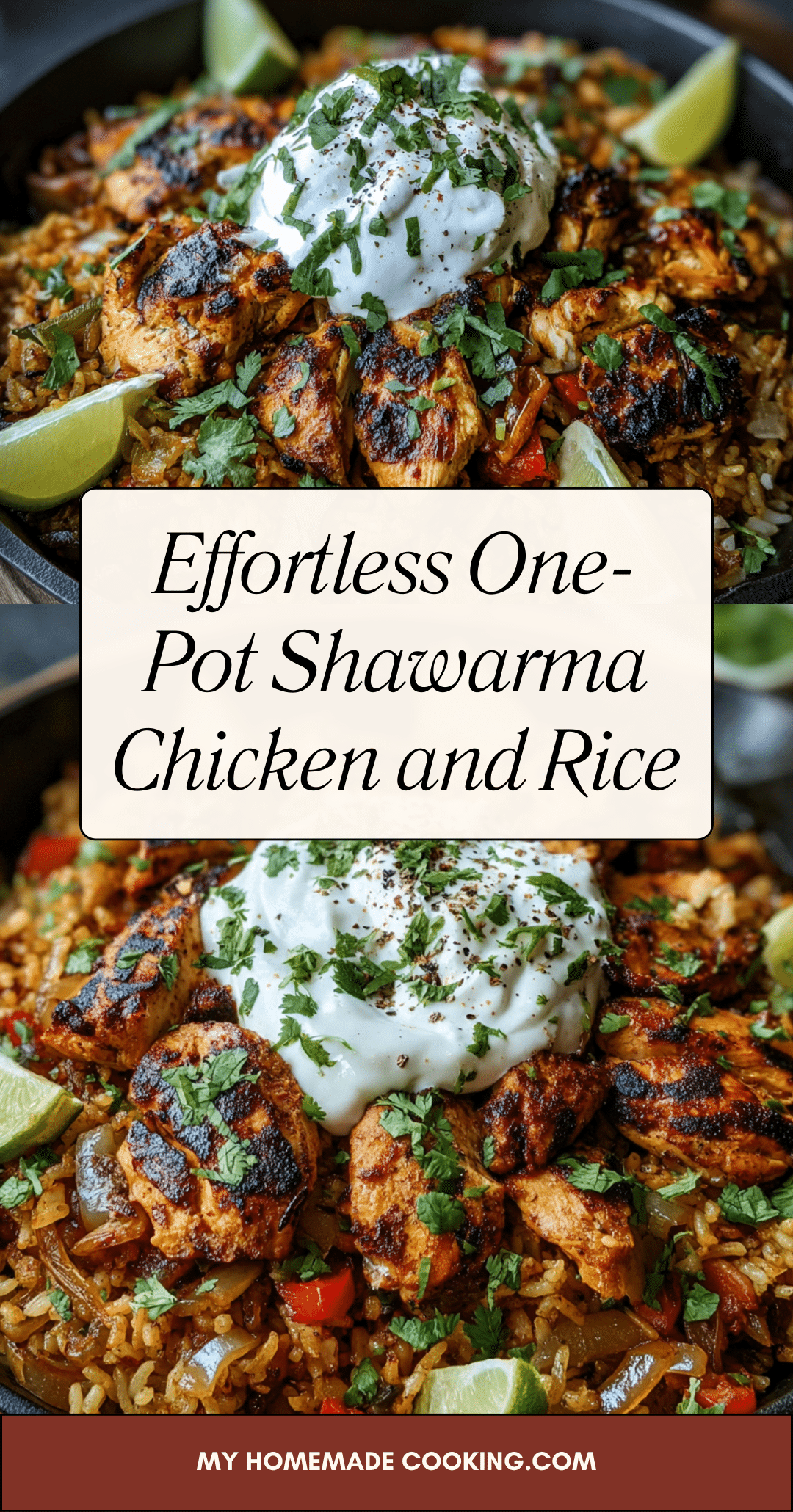 One-Pot Shawarma Chicken and Rice Recipe - Flavorful Middle Eastern Delight