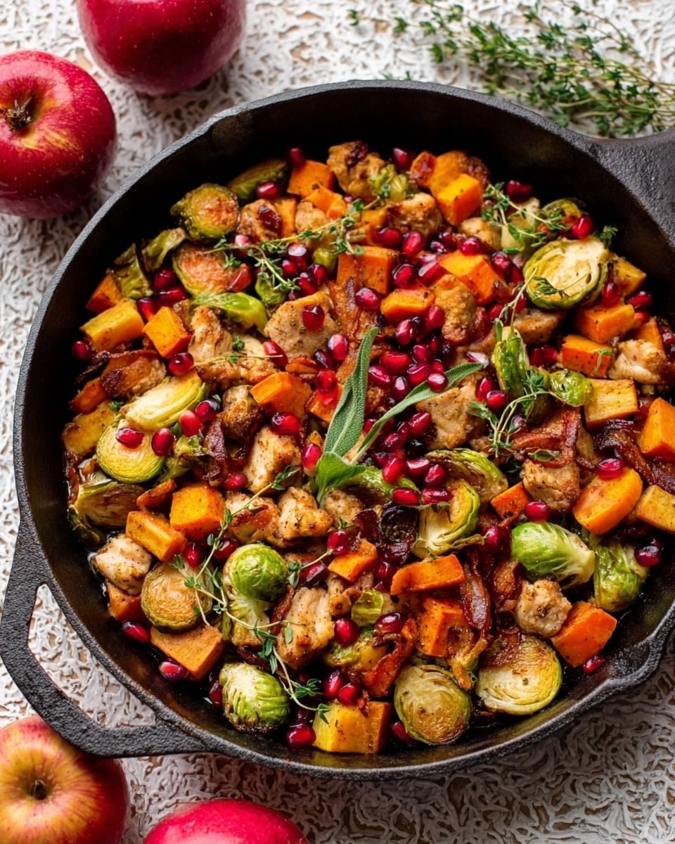 Autumn Harvest Chicken Skillet: Cozy Fall Dinner Recipe