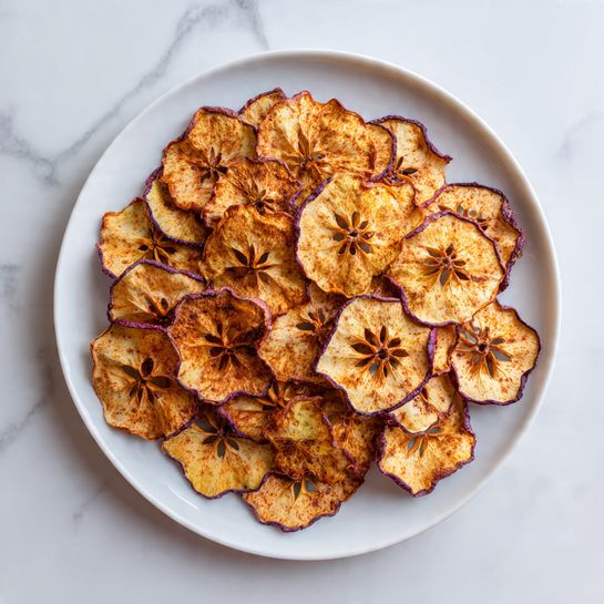 Maple Cinnamon Apple Chips - Cozy Fall Snack You'll Love