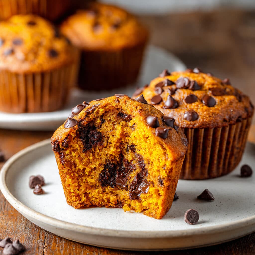 Pumpkin Chocolate Chip Muffins: Cozy Autumn Baking Delight