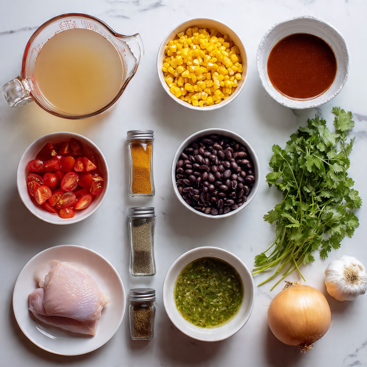 Creamy Chicken Tortilla Soup with Crispy Toppings – Cozy & Flavorful