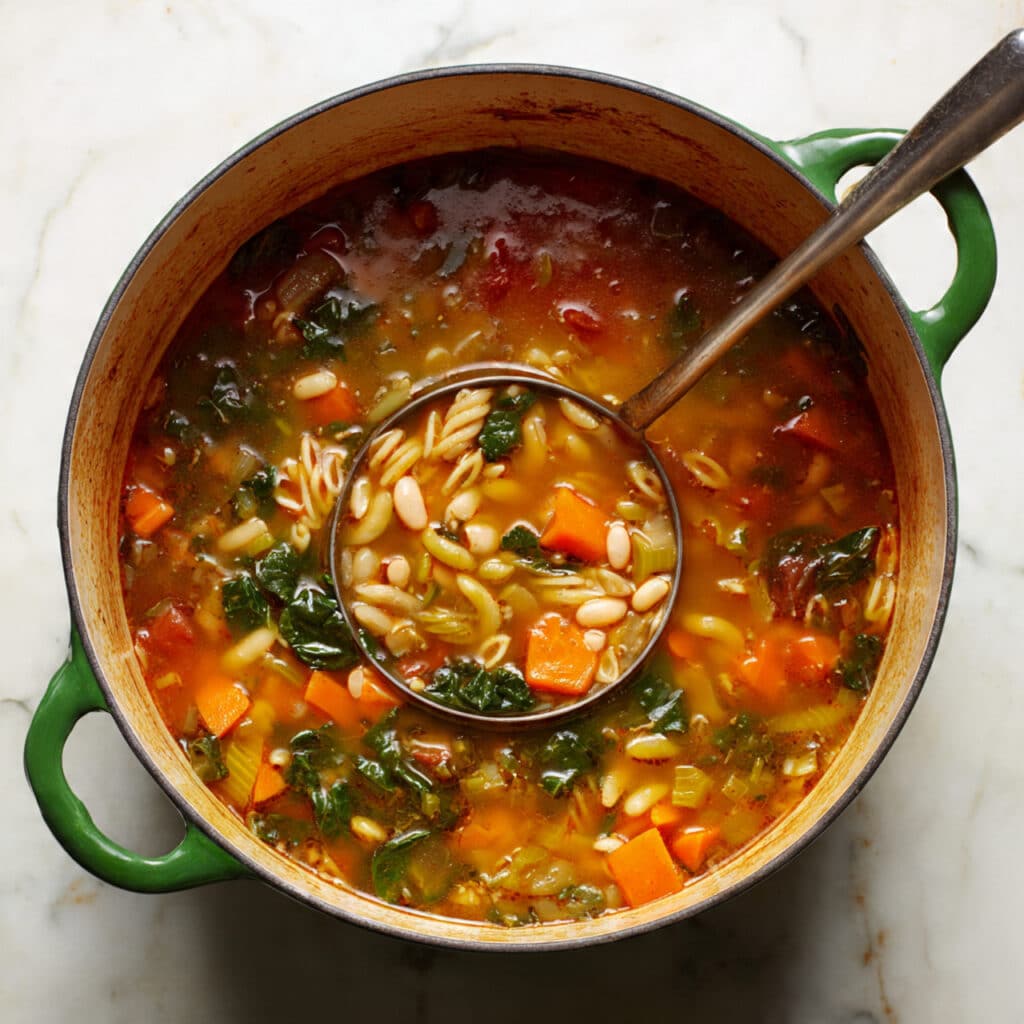 Winter Minestrone Soup: Cozy & Hearty Italian Vegetable Bowls