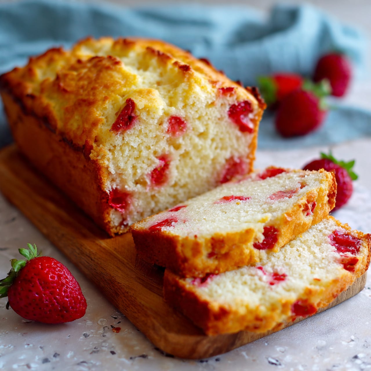 Fresh and Fluffy Strawberry Bread: Irresistible & Easy to Make