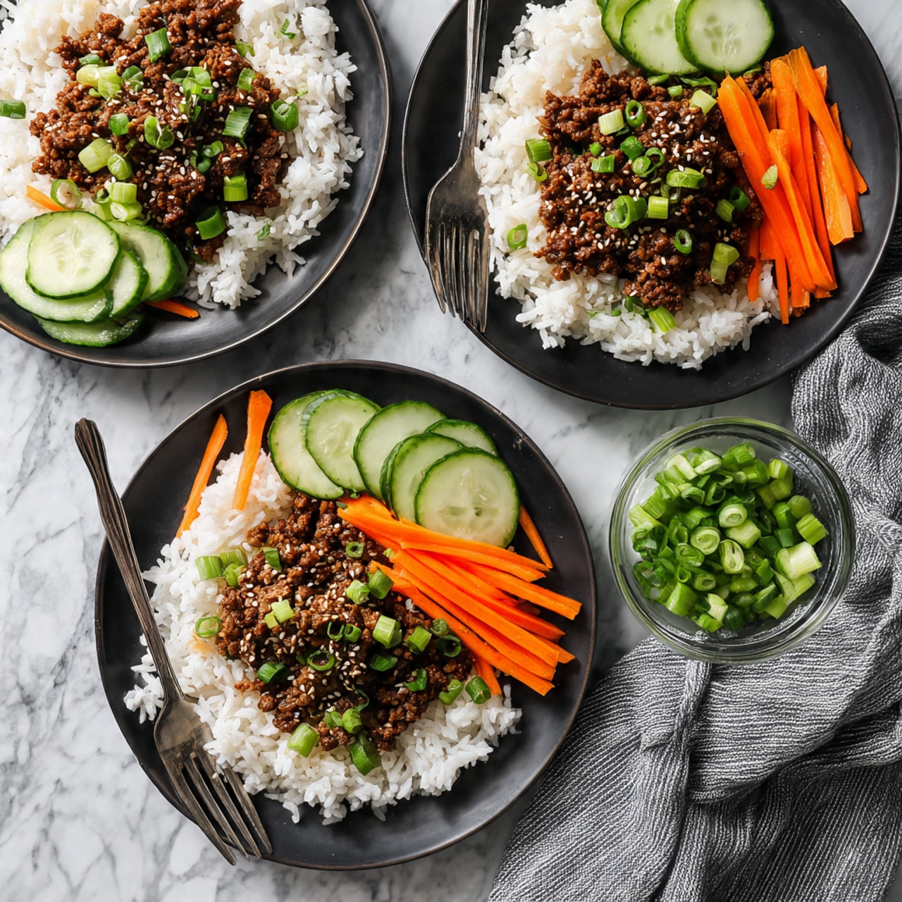 Korean Beef and Rice Bowl: Flavorful & Easy Weeknight Dinner